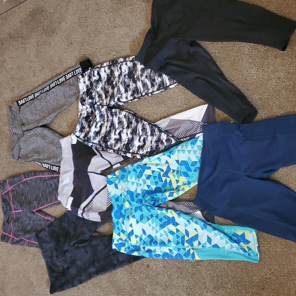 Pants & Jumpsuits | 8 Pairs Workout Pants Bundle | Poshmark